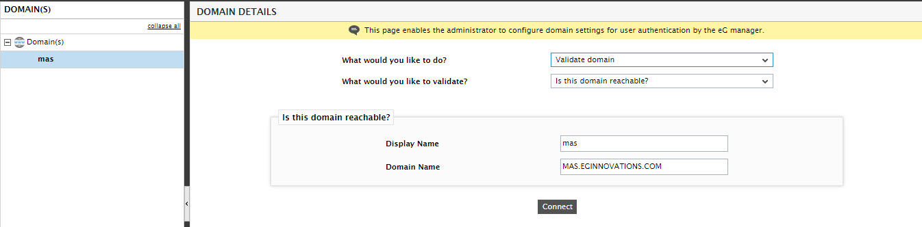 Validating Parent/Child Domain Configuration Validating Parent/Child Domain Configuration
