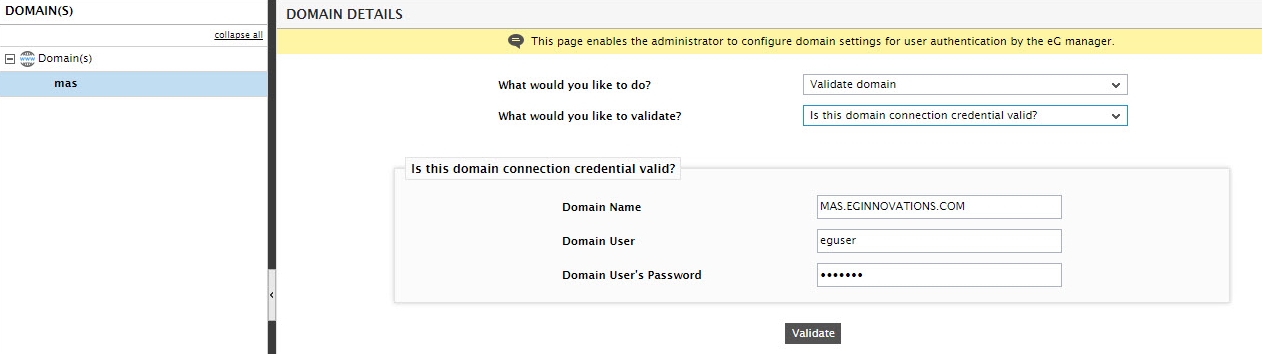 Validating Parent/Child Domain Configuration Validating Parent/Child Domain Configuration