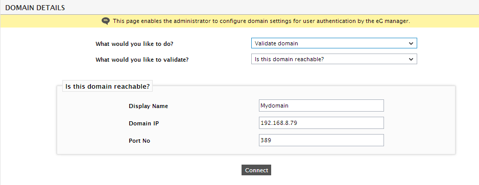 Validating Parent/Child Domain Configuration Validating Parent/Child Domain Configuration