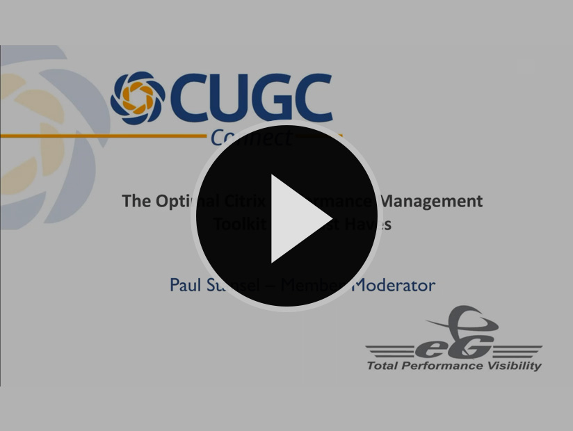Citrix Performance Management Toolkit | eG Innovations Citrix Performance Management Toolkit | eG Innovations